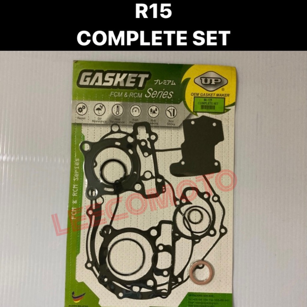 YAMAHA R15 OH SET - UP - / COMPLETE SET / OVERHAUL GASKET ENGINE GASKET ...