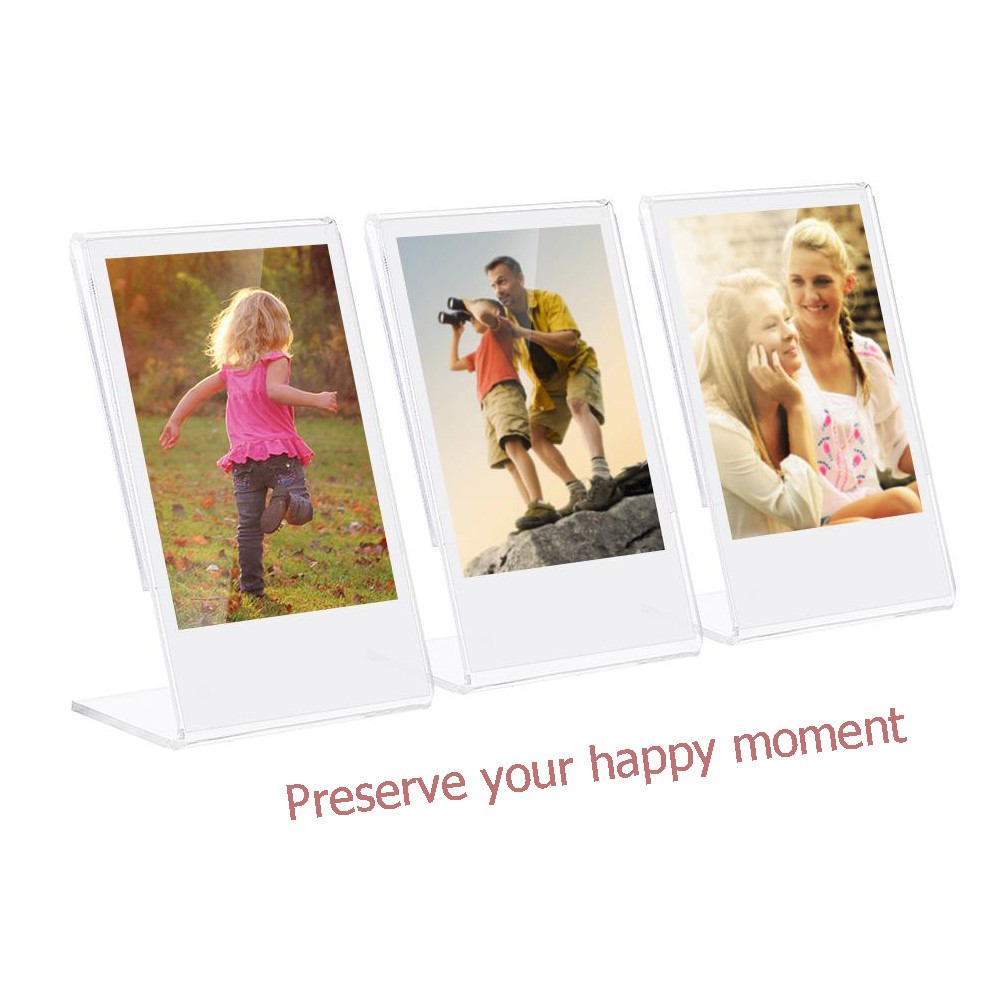 For Fujifilm Instax Mini Film Size Acrylic Stand Photo Frame | Shopee ...