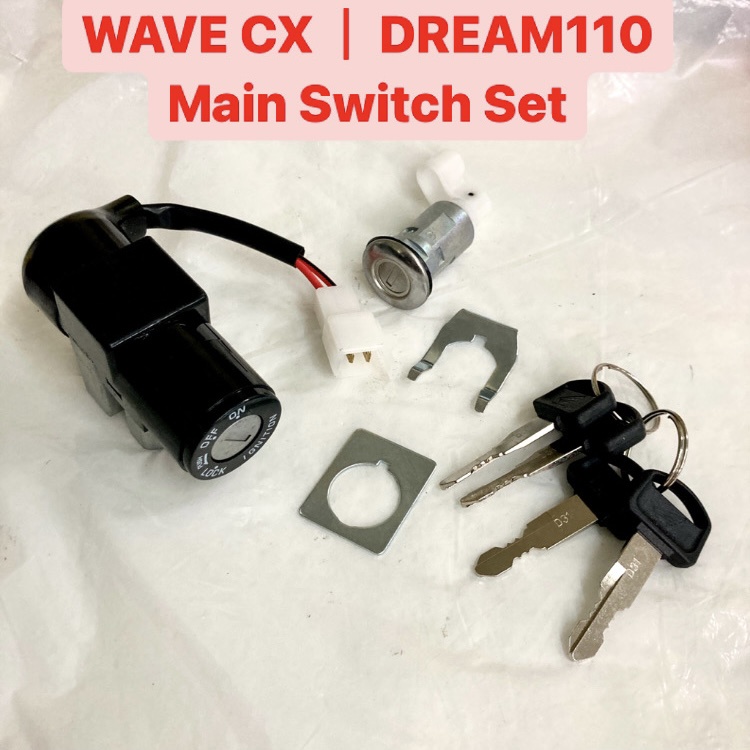 HONDA CX ALPHA EX5 110 MAIN SWITCH SET RUMAH KUNCI SWITCH IGNITION SUIS ...