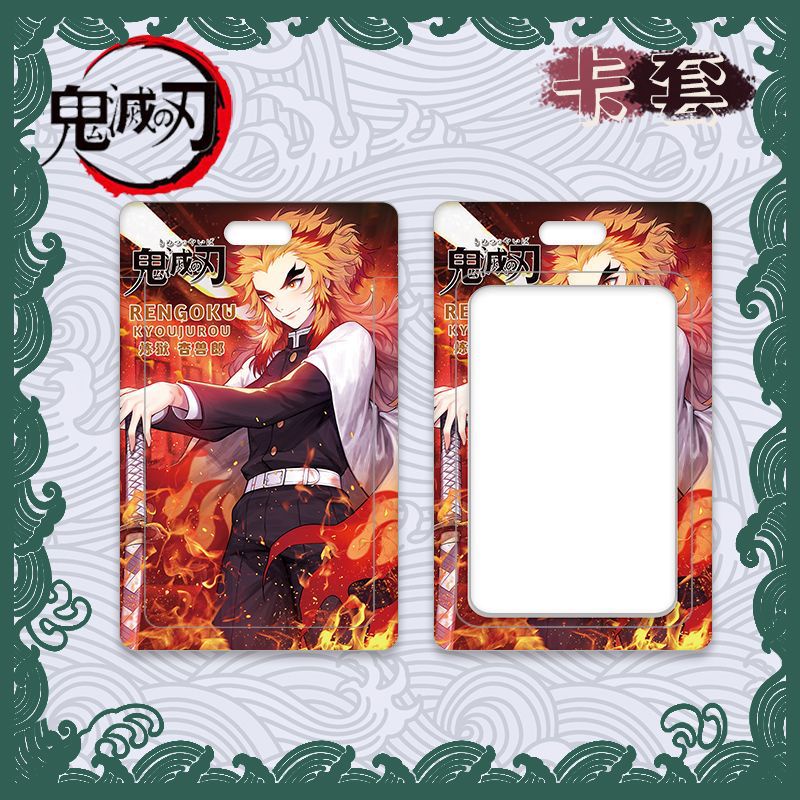Demon Slayer ID Card Credit Card Bank Card Case Student Bus Card Case ...