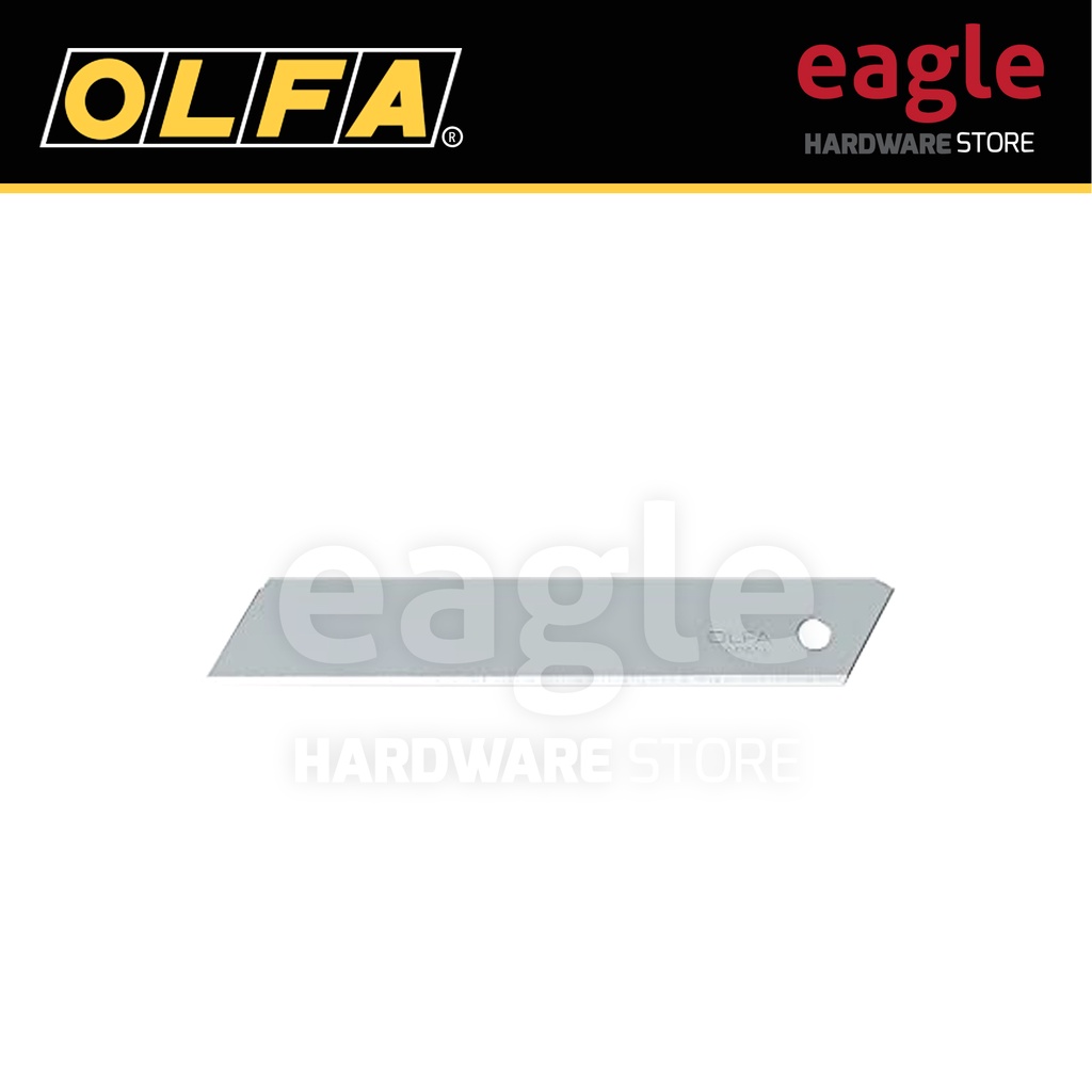 Olfa LB-SOL-10 Non Segment LB Blade For L-1, L-2, L-5, L5-AL, NOL-1, NL-AL , EXL (10pcs / pack ...