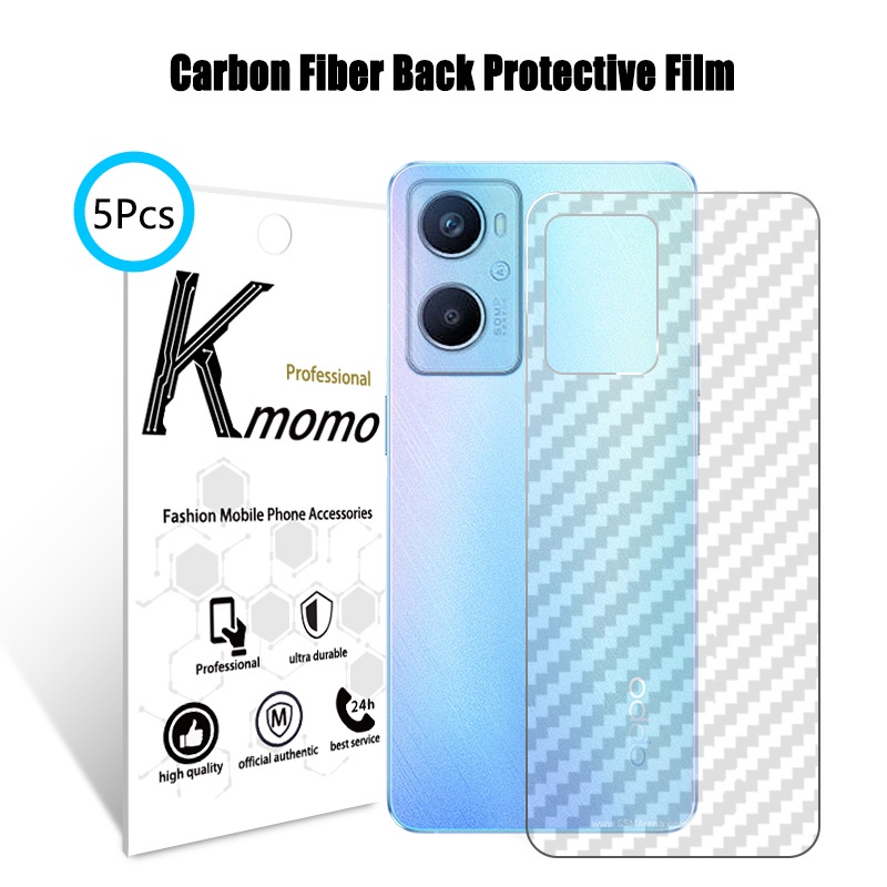 5Pcs Carbon Fiber Back Screen Protector Sticker Film OPPO A60 A98 A78 5G A79 A58 4G A38 A18 A17 ...