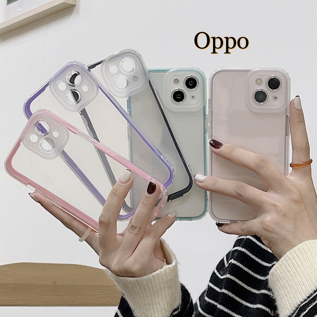 Casing Oppo A3s A12E A5 A9 A5S A12 A7 F9 A15 A15S A16 A54 A57 A74 A95 A94 A77S 2022 Colour ...
