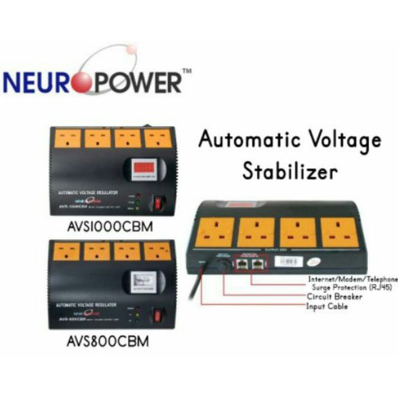 NEUROPOWER AVS-800CBM / 1000CBM (Automatic Voltage Stabilization ...