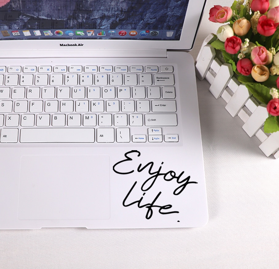 Fashion Life Text Laptop Sticker Vinyl stickers decal - | Shopee Malaysia