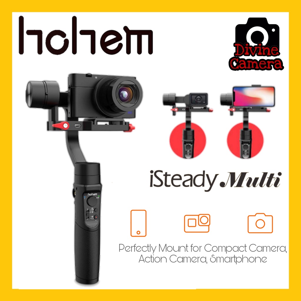 Hohem iSteady Multi 3-Axis Handheld Stabilizer Gimbal for Small Cameras ...