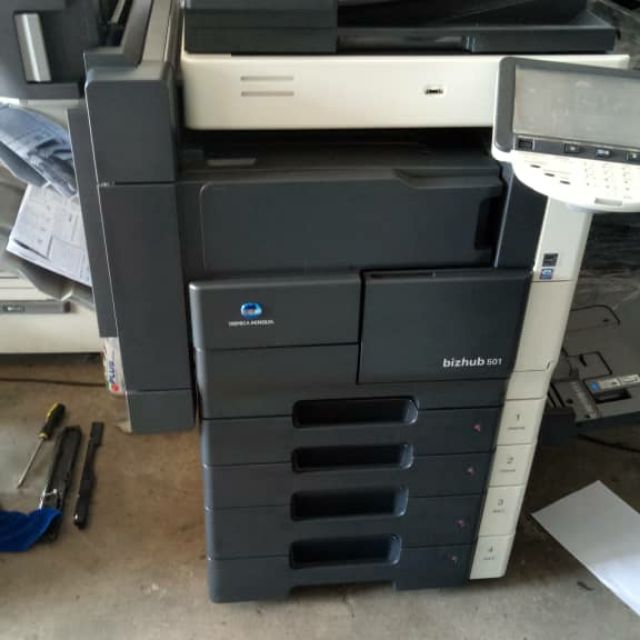Konica minolta heavy duty bizhub 751,c284 printing sticker ,kad kahwin ...