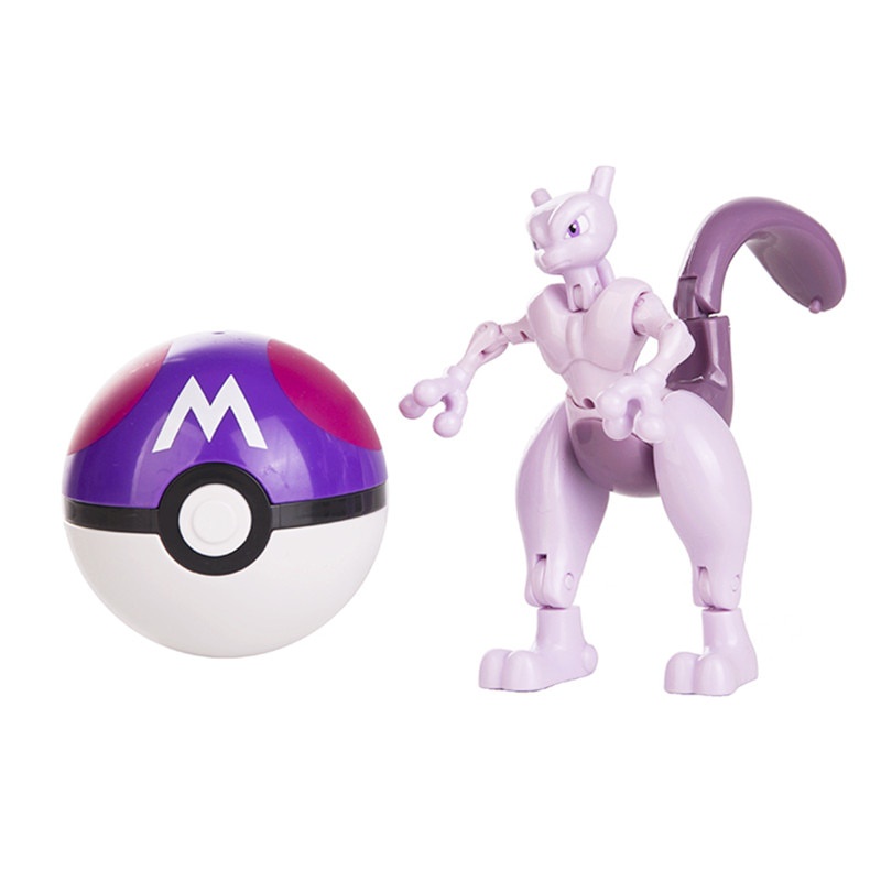 Pokemon Action Figures Transforming Toy Anime Figure Pikachu Charizard ...