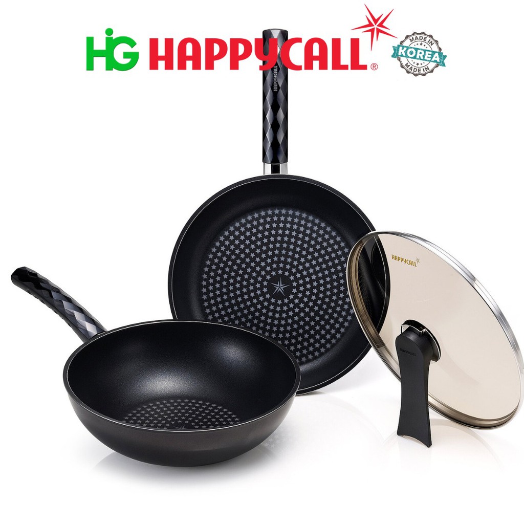 HAPPYCALL DIAMOND 3PCS COOKWARE SET - (3900-0011) | Shopee Malaysia