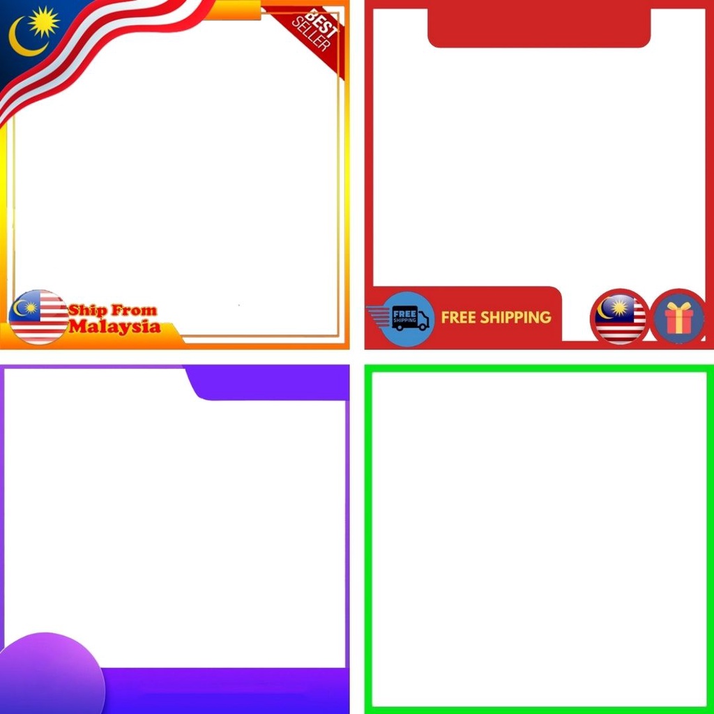 144 FRAME Feature Shopee Frame Unique Template Product Cover Frame ...