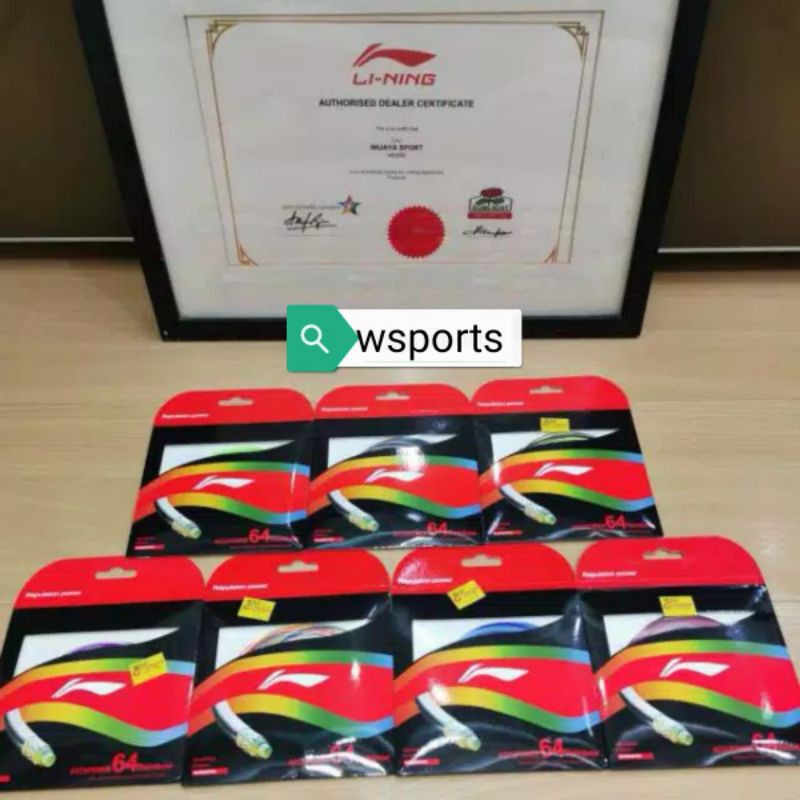 Original Lining AP64 Rainbow AP 64 Badminton Strings | Shopee Malaysia