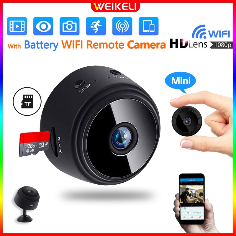 A9 Mini Camera 1080P HD CCTV Security camera Support APP Wifi Wireless ...