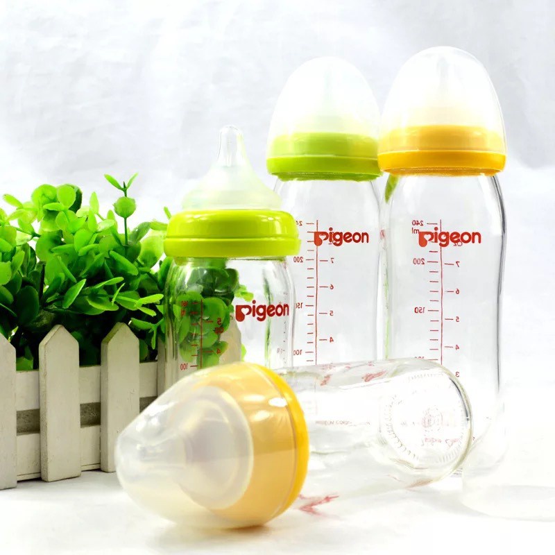 READY STOCK Pigeon PPSU Milk Bottle Wide Neck Botol Susu Teat Nipple Wide Neck Puting [G01 ...