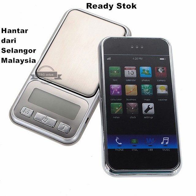 Penimbang digital 200g/0.01g Mini Digital Jewellery Pocket Scale ...