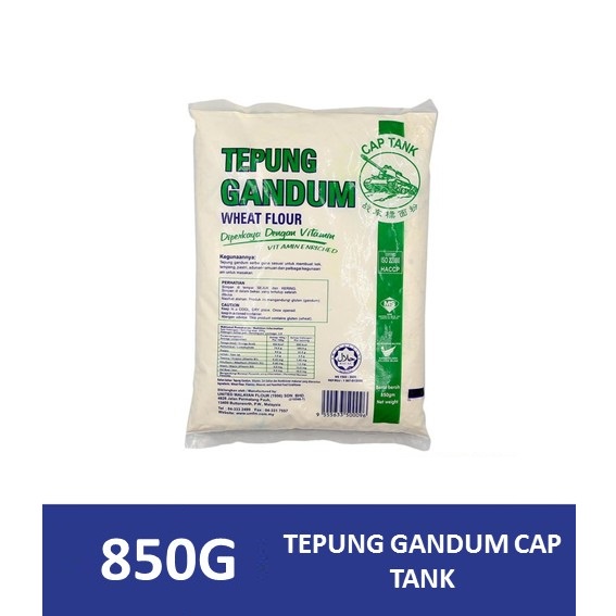 Tepung Gandum/FLOUR Cap Tank 850GM | Shopee Malaysia