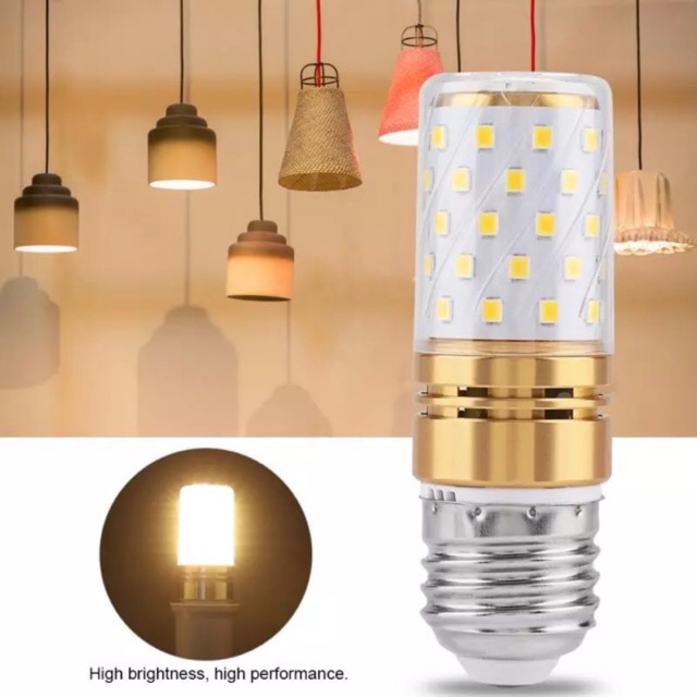 Corn Bulb 12W High Brightness E27 LED Chandelier Candle LED Light For ...