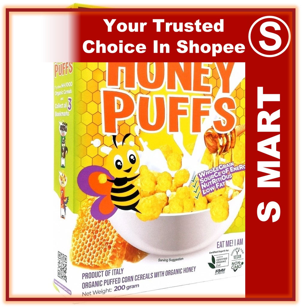 MH Food Organic Honey Puffs - Cereals | Shopee Malaysia