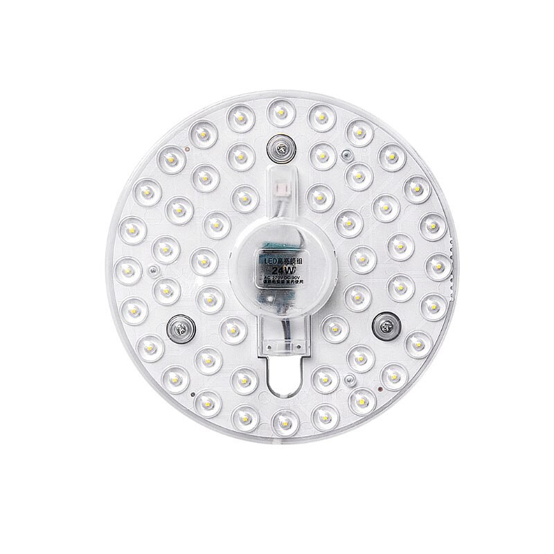 Round led blister pack 12w/18w/24w 220v 3 light modes covered with ...
