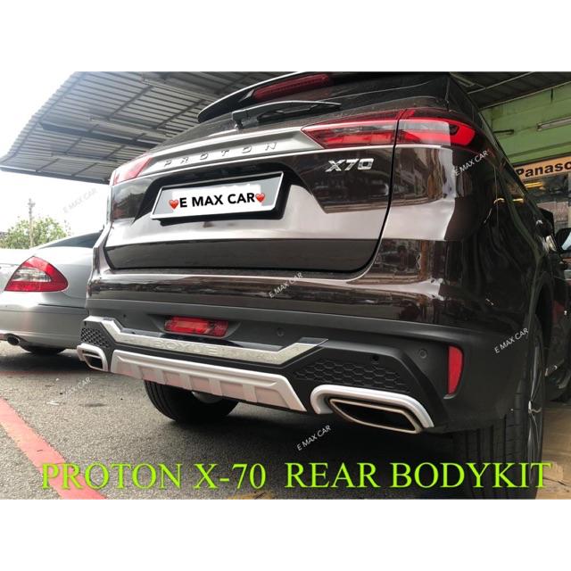 PROTON X70 OEM OEM BODYKIT KIT / FRONT & REAR BUMPER GUARD | Shopee ...