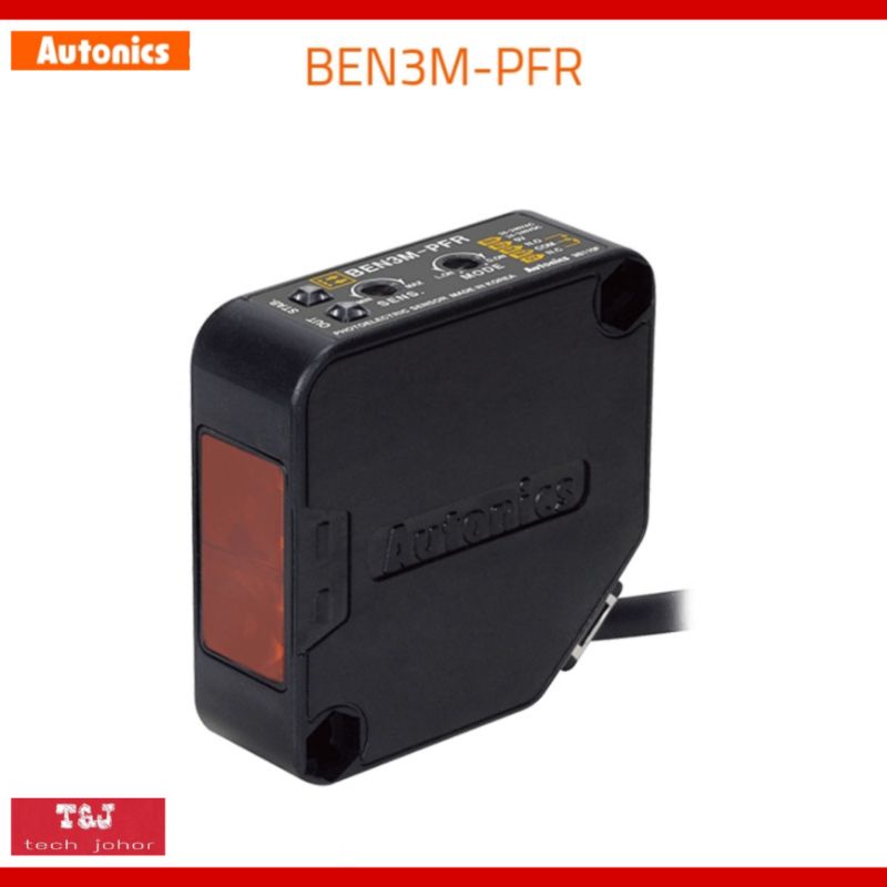 Autonics Universal Voltage Photoelectric Sensor With Built-In Amplifiers BEN3M-PFR | Shopee Malaysia