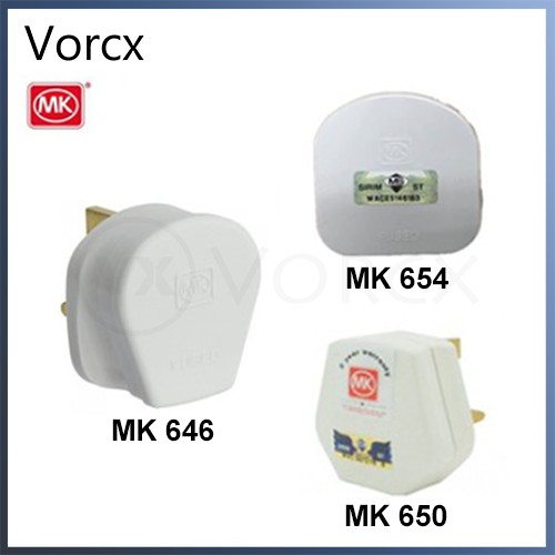 MK 654 646 650 13A 515 15A 3 PIN PLUG TOP SIRIM MK654 MK646 MK650 MK515 ...