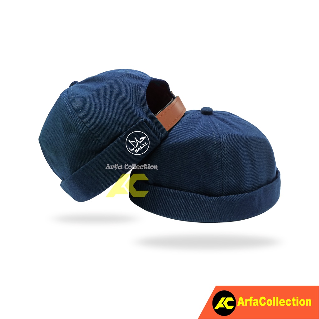 Mikihat Custom Cap Screen Printing HALAL Writing/Miki hat Terabru ...