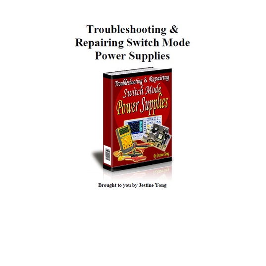 [BOOK STORE]Jestine Yong - Troubleshooting and Repairing Switch Mode Power Supply | Shopee Malaysia