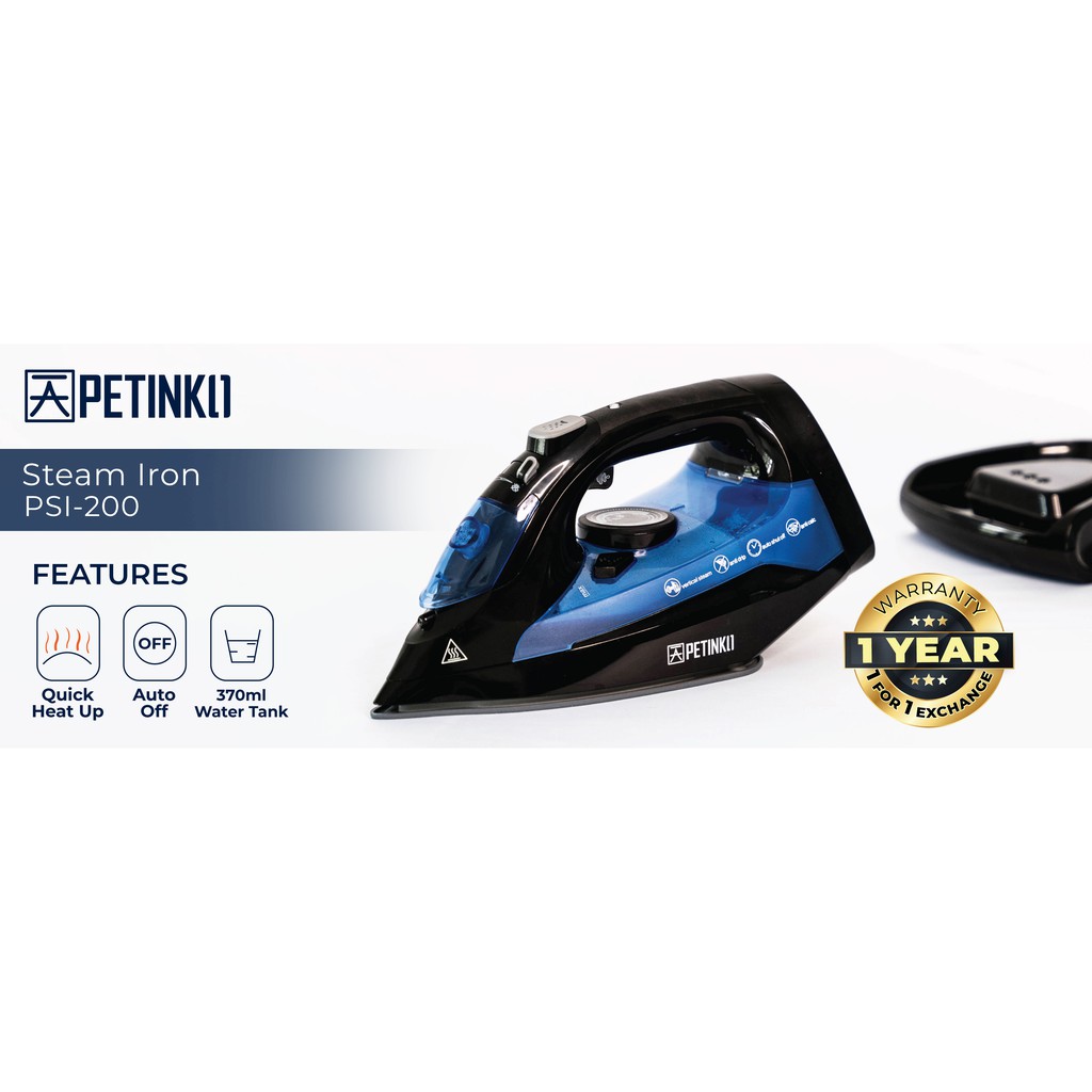 Petinko Cordless Steam Iron PSI-200 Saterika While stock last Free Fry ...