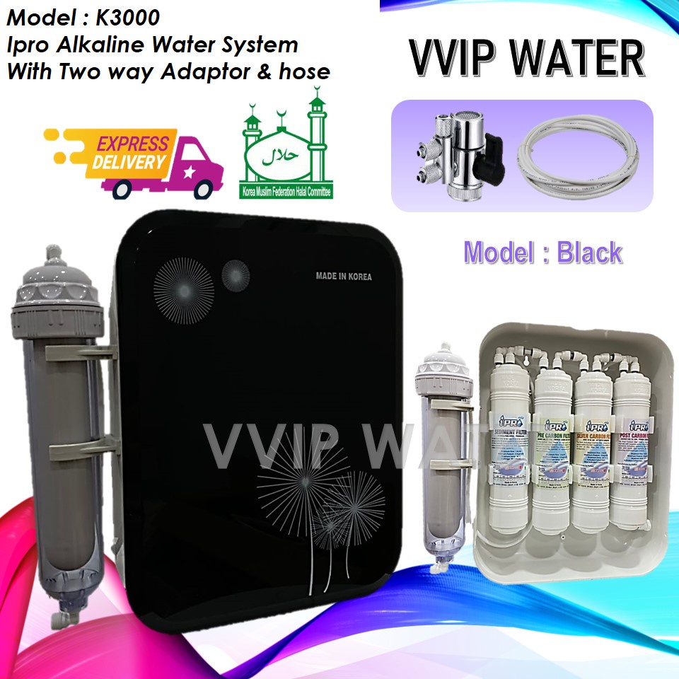 K3000 5-Stage or 6-Stage ALKALINE KOREA WATER FILTER SYSTEM PANAPIS AIR ...