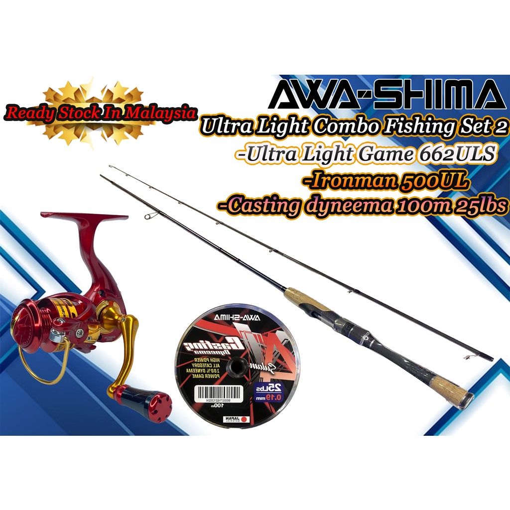 ULTRA LIGHT COMBO FISHING SET 2 #LIMITED STOCK | Shopee Malaysia