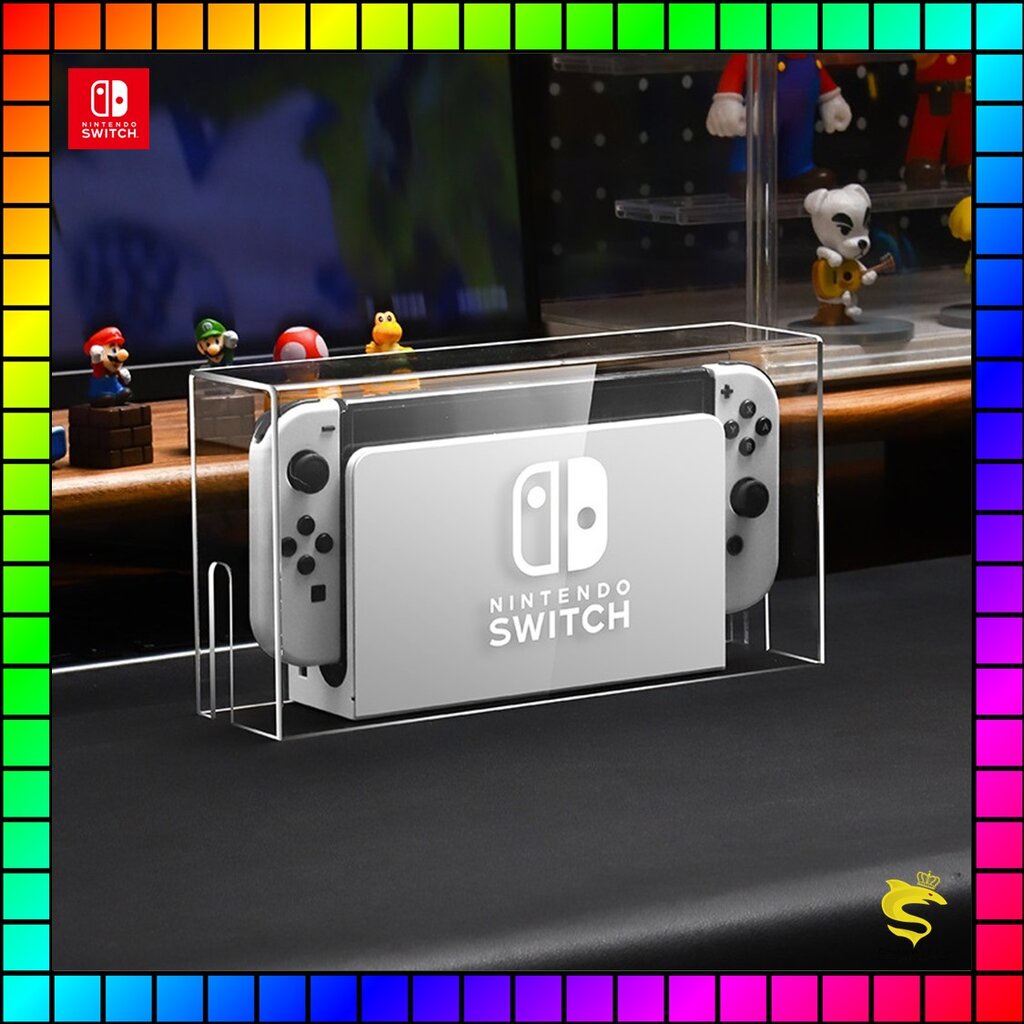 Clear Acrylic Box Cover Game Machine Switch & OLED | Shopee Malaysia