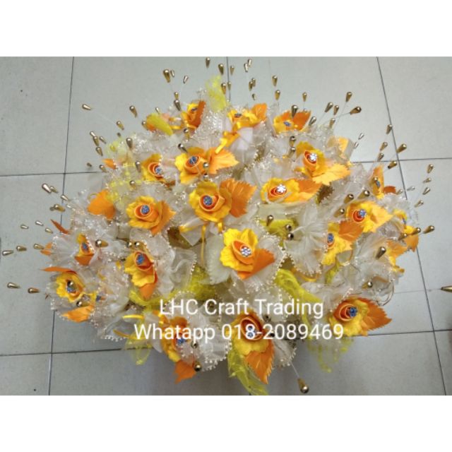 Bunga Telur manik pelamin | Shopee Malaysia