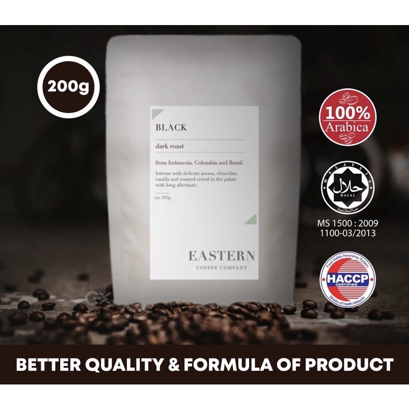 Eastern Coffee Company Dark Blend Classic - [Black] 100% Premium ...