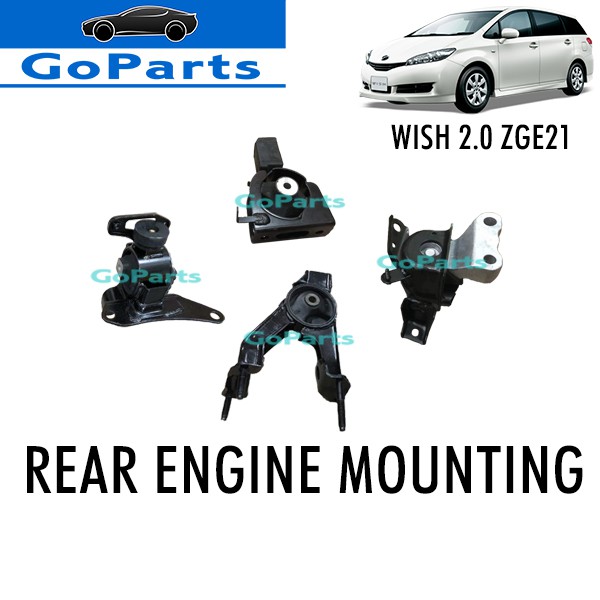 TOYOTA WISH 2.0 ZGE21 ENGINE MOUNTING KIT | Shopee Malaysia