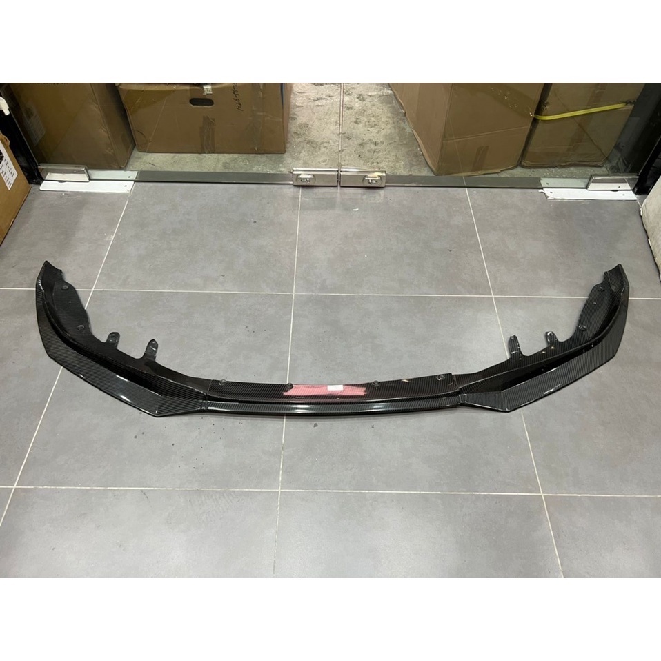 BMW G22 4 Series carbon fiber front lip | Shopee Malaysia