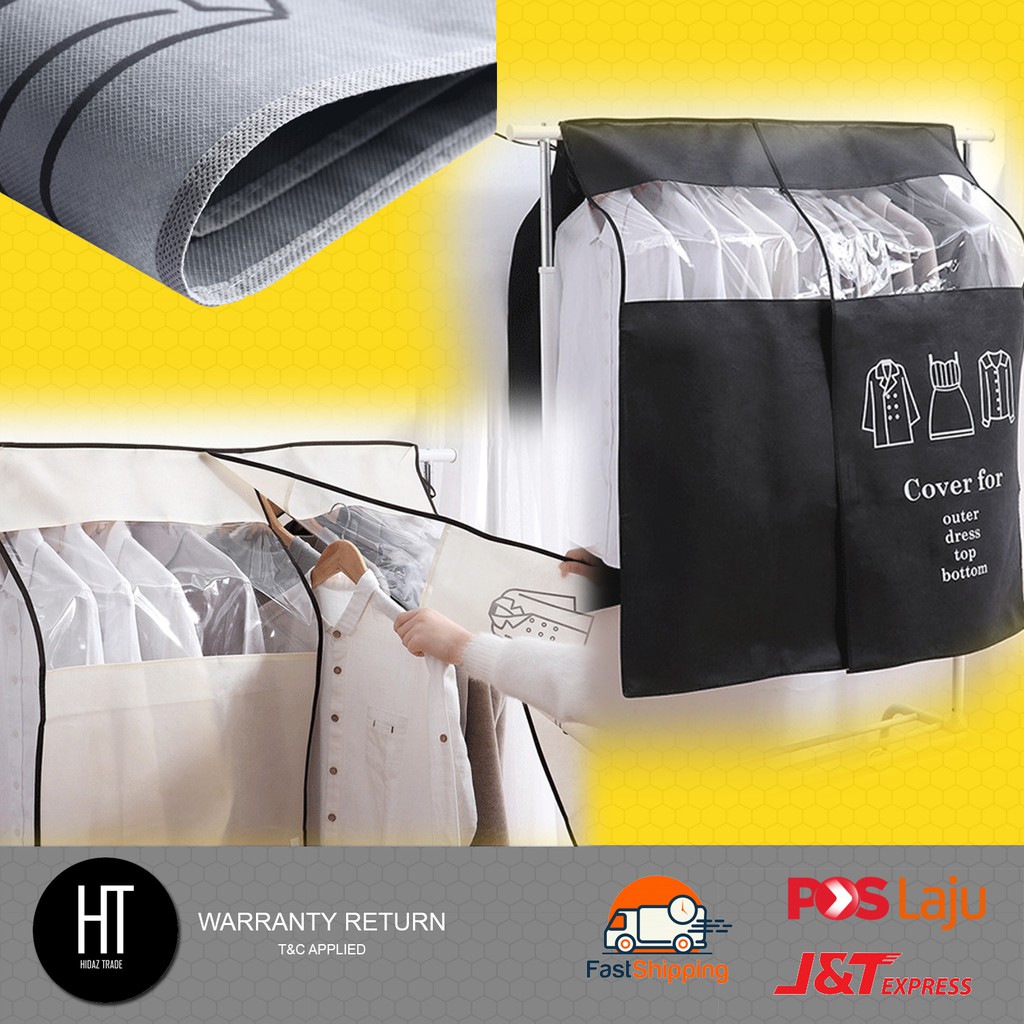 [FAST SHIPPING]Non-woven coat dust cover clothing dust cover clothing ...