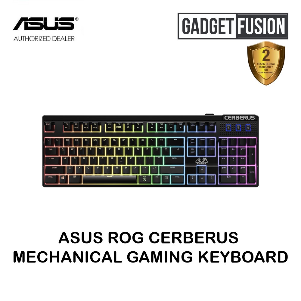 ASUS ROG CERBERUS MECHANICAL GAMING KEYBOARD/1YW | Shopee Malaysia