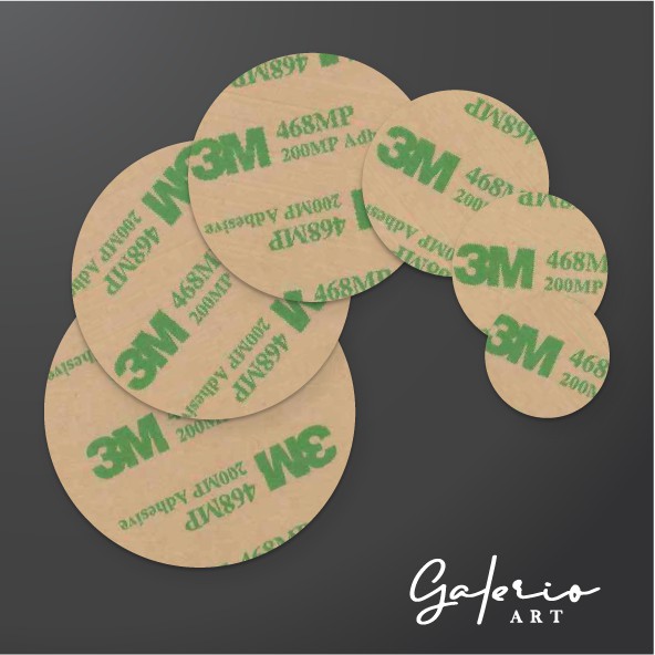 3M Adhesive Transfer Tape 468MP Round | Shopee Malaysia