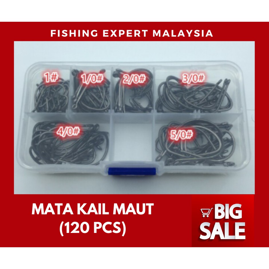 1 Box Mata Kail Maut Besar 120 pcs | Shopee Malaysia