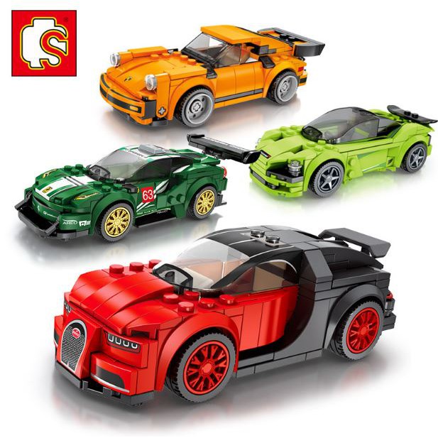 [Ready Stock] Sembo Building Block Racing Sport Car Model [607013 ...