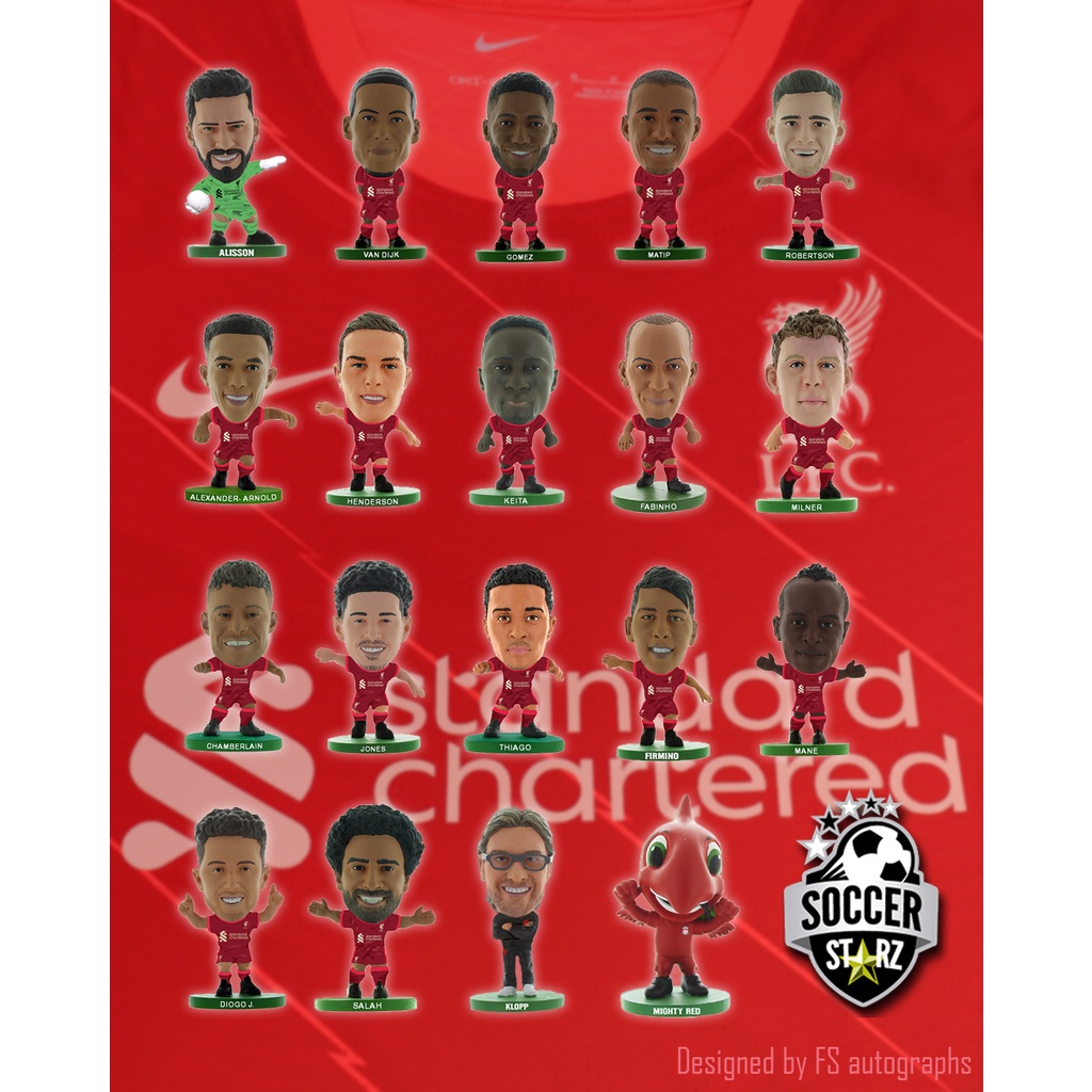 Liverpool SoccerStarz Footballer Model Original Licensed By Fc 2021/ ...