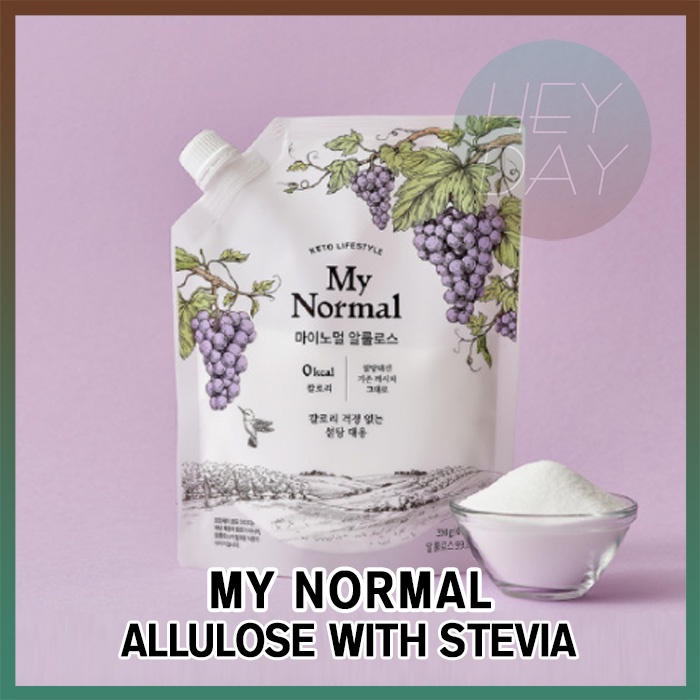 [My Normal] Allulose With Stevia 350g/Monk Fruit/Keto Life/0 Kcal//Zero ...