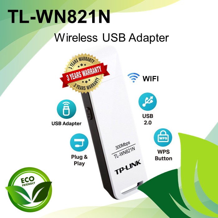 TP-LINK WIRELESS USB ADAPTER - TL-WN727N/WN725N /WN821N / WN823N ...