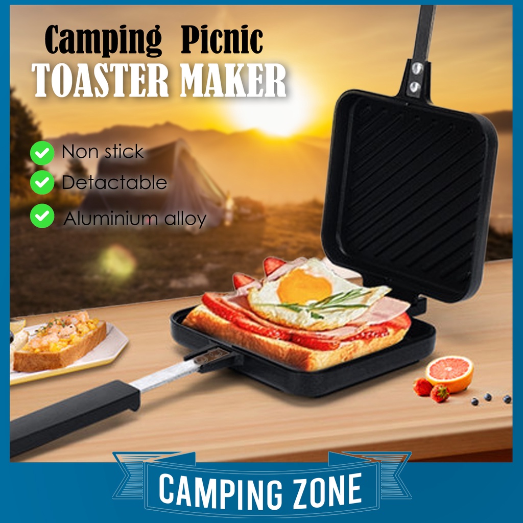 Bread Toaster Pan Pembakar Roti Camping Toaster Sandwich Maker Sandwich ...