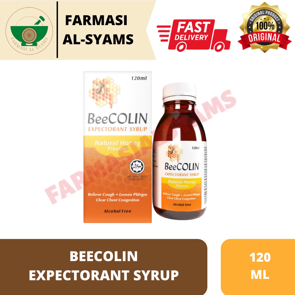 BEECOLIN EXPECTORANT SYRUP 120ML | Shopee Malaysia
