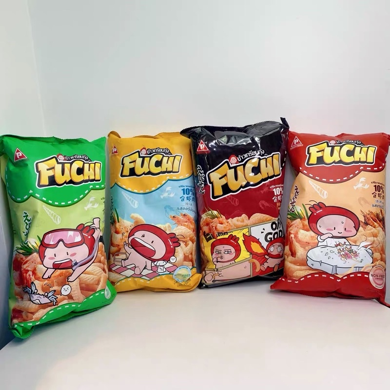 Thailand snack Fuchi prawn cracker 李佳琦推荐网红富吃虾条 | Shopee Malaysia