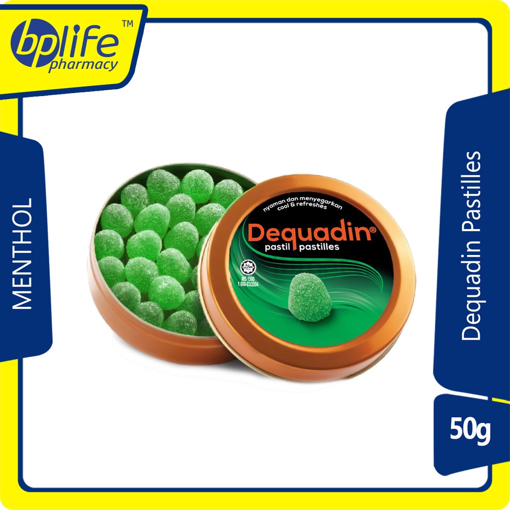 Dequadin Pastilles 50g (Lemon/ Menthol) | Shopee Malaysia
