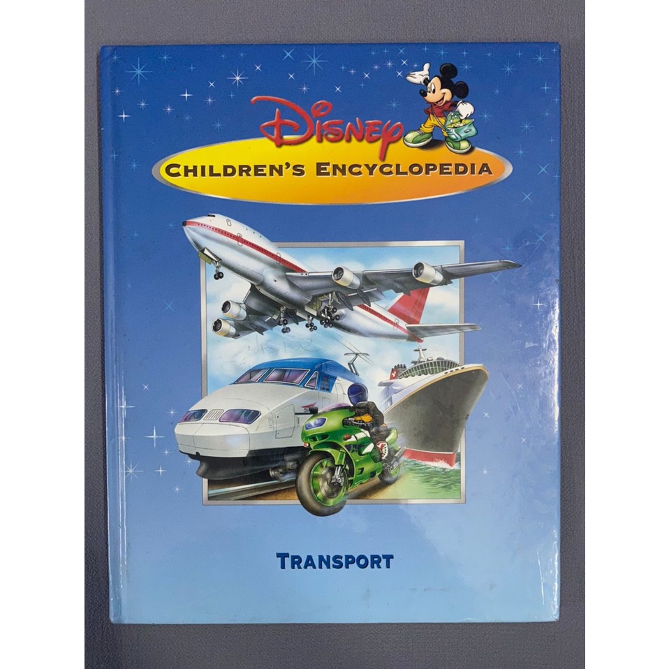 Disney : Transport (Preloved Encyclopedia) | Shopee Malaysia