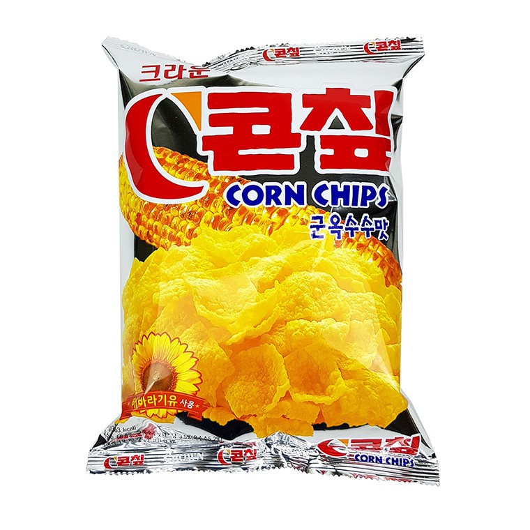 Korean CROWN C Corn chips (70g) ( READY STOCK ) | Shopee Malaysia