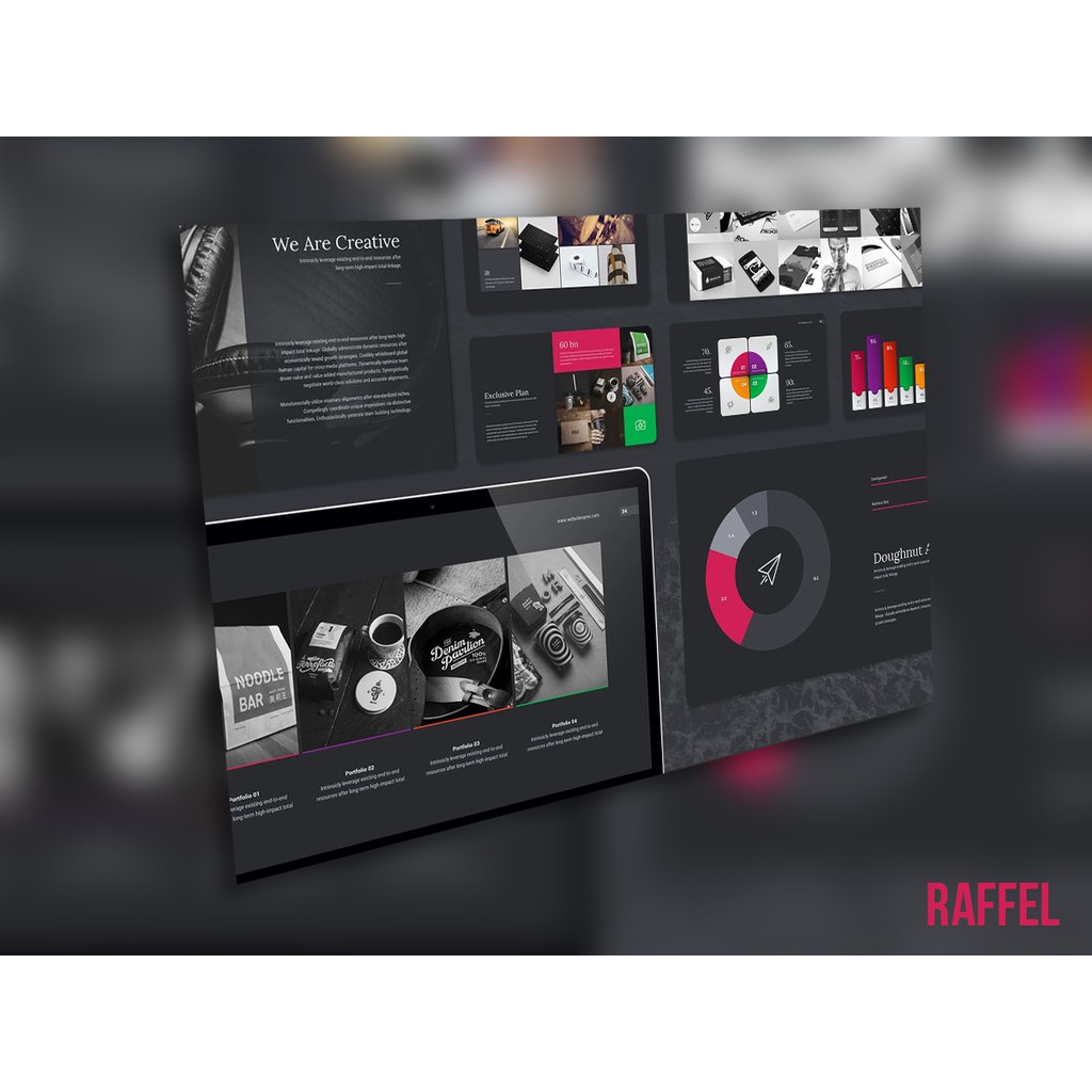 [SALE!] Raffel - Premium PowerPoint Template | Shopee Malaysia